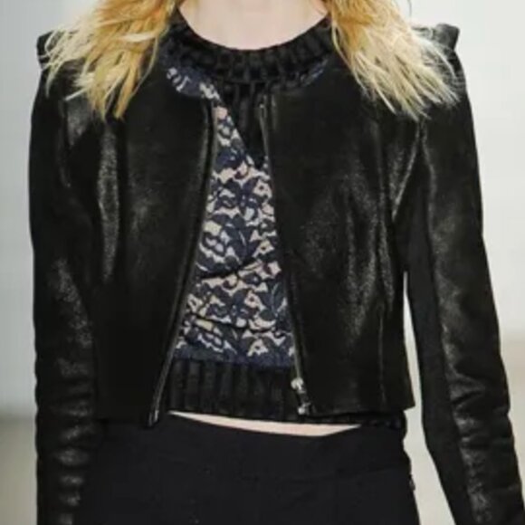 Vena Cava | Jackets & Coats | Vena Cava Cropped Leather Jacket | Poshmark